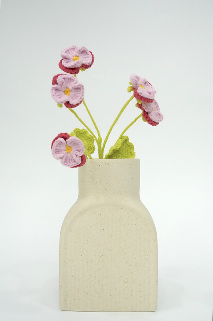 Ravelry: Crochet Pansy Flower pattern by Loopara Crochet