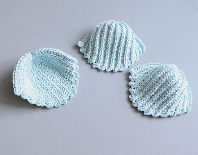 Ravelry: Sea Shell Coasters pattern by Rose Obom