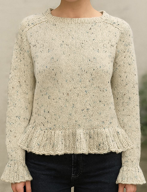 Ravelry: Hildra Wool Jumper pattern by Aurora Amandine