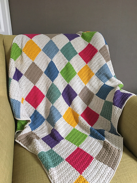 Ravelry: Patchwork Garden Blanket pattern by Loopsan