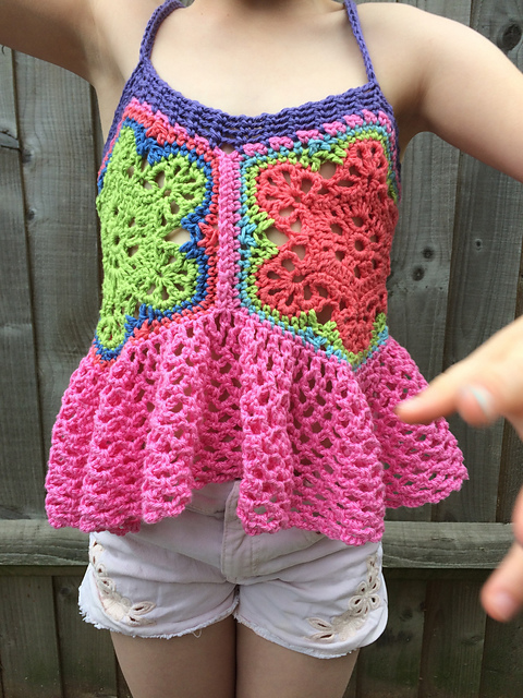 Ravelry: Lana Motif Top pattern by Julie Knowles at LoopsandLil