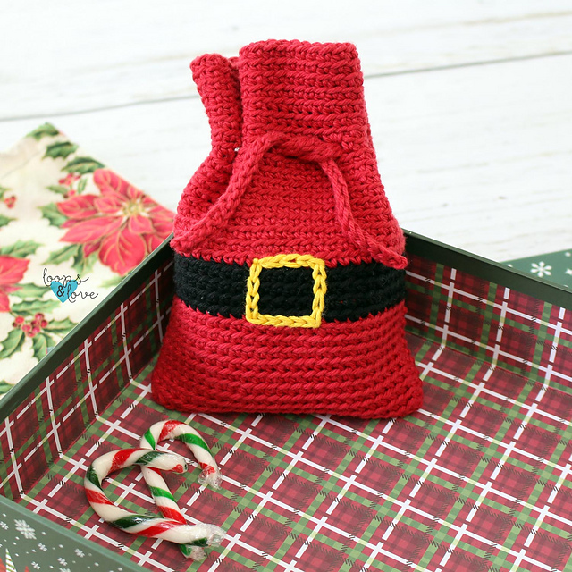 Ravelry: Santa Bag pattern by Loops and Love Crochet
