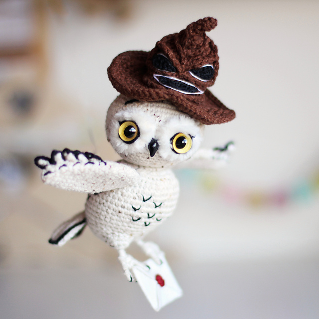 Ravelry: Snowy Owl Hedwig pattern by Angelina Taranina