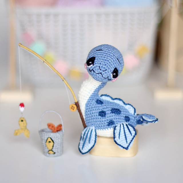 Ravelry: Plesiosaur Bluey pattern by Angelina Taranina