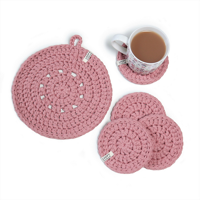 Ravelry: Loopy Coaster and Trivet pattern by Loopy Handmade