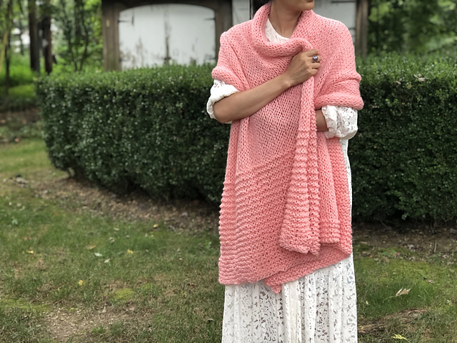 Ravelry: Easy Wrap pattern by Loopy Mango