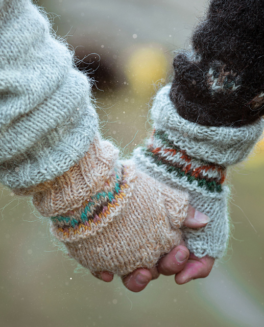 Ravelry: Yanaha fingerløse vanter pattern by Anna-Sofia Vintersol