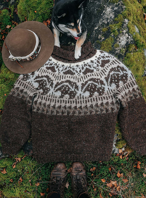 Ravelry: The Bearheart Sweater pattern by Anna-Sofia Vintersol