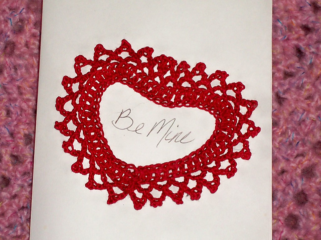 Ravelry: Valentine Card pattern by Crochet4You