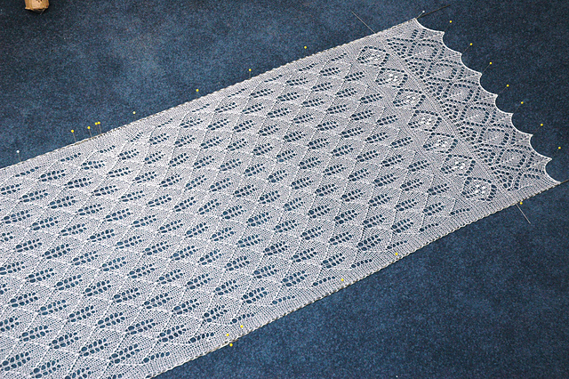 Ravelry: LDAS's Wisconsin wedding shawl