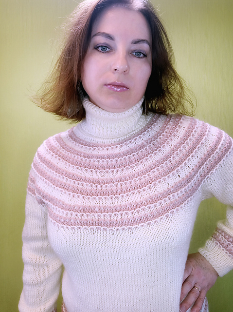Ravelry: Colorblock Sweater pattern by Larysa Inzura