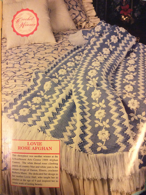 Ravelry: Lovie Rose Afghan pattern by Roberta Maier