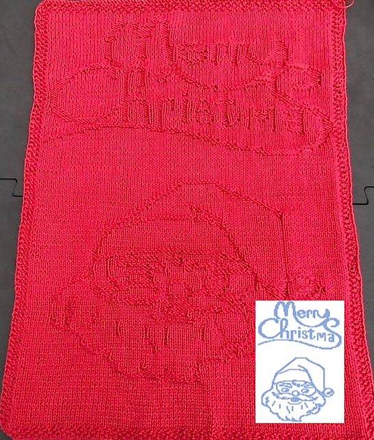 Ravelry: Nr. 379 20. Santa Claus Merry Christmas pattern by Lotte Nielsen