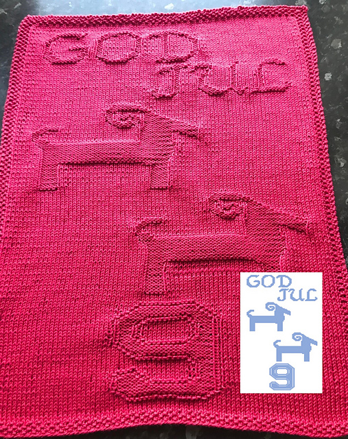 Ravelry: Nr. 408 Christmas goat God Jul pattern by Lotte Nielsen