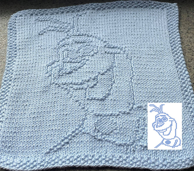 Ravelry: Nr. 181 Disney Olaf 65 stitches pattern by Lotte Nielsen