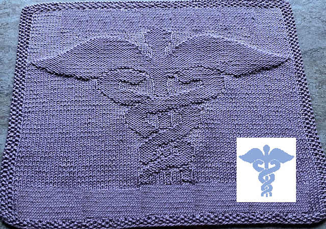 Ravelry: Nr. 709 Diabetes logo 89 stitches pattern by Lotte Nielsen