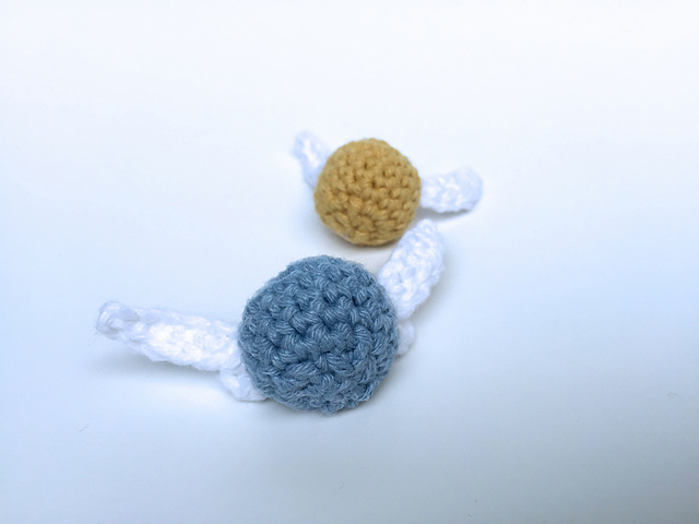 Ravelry: Crocheted Snitch or Zelda Fairy (Navi) pattern by LouiesLoops
