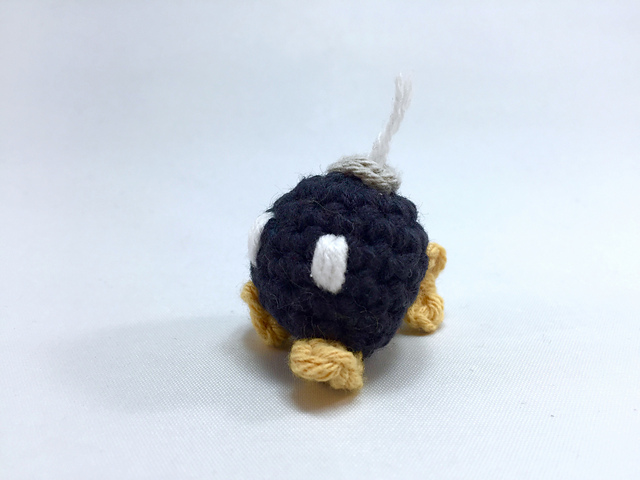 Ravelry: Bob-omb from Super Mario Bros pattern by LouiesLoops