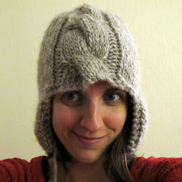 Ravelry: #31 Cabled Helmet Hat pattern by Mari Lynn Patrick