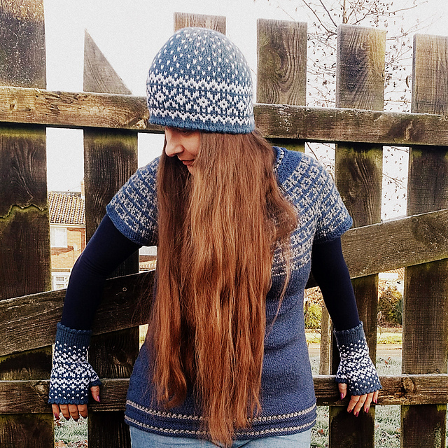 Ravelry: Winter Stars hat pattern by Knitting With Judit Horvath