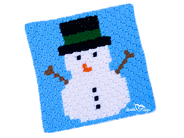 Ravelry: Snowman Square pattern by Melissa Hassler