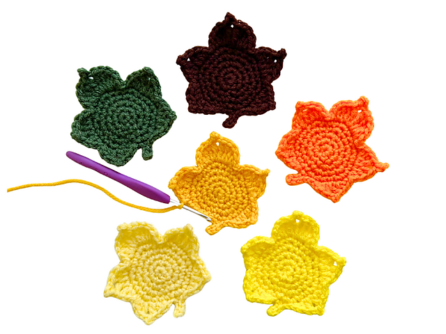 Ravelry: Maple Leaf Applique pattern by Melissa Hassler