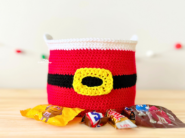 Ravelry: Santa Basket pattern by Melissa Hassler