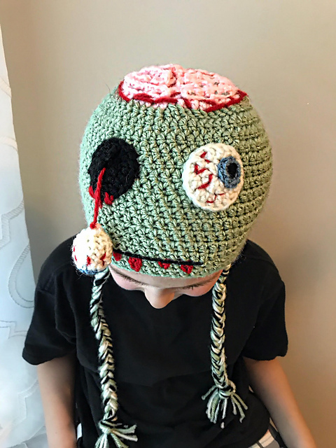 Ravelry: Zombie Hat pattern by Melissa Hassler