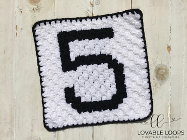 Ravelry: Number Five Graph pattern by Melissa Hassler