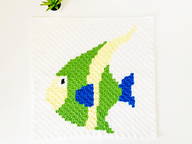 Ravelry: c2c Fish pattern by Melissa Hassler