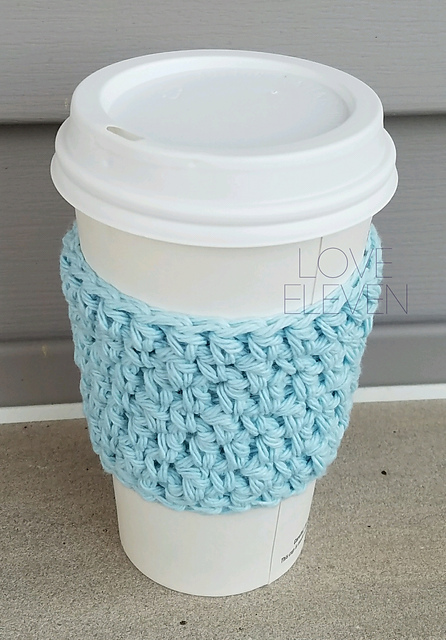Ravelry: Crimp Coffee Sleeve pattern by Kate Sinclair