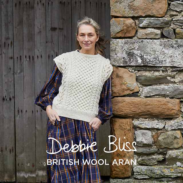 Ravelry: Cabled Tank Top pattern by Debbie Bliss