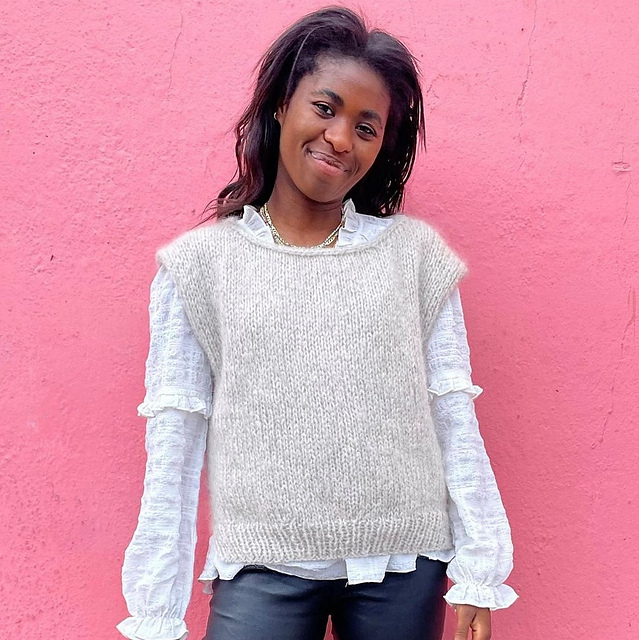 Ravelry: Loveknit Weekend Vest pattern by Betina Andersen