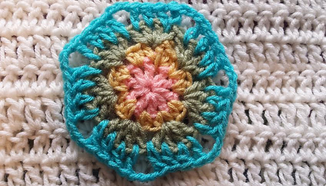 Ravelry: 7 Point Circle Motif pattern by Crochet Me Lovely