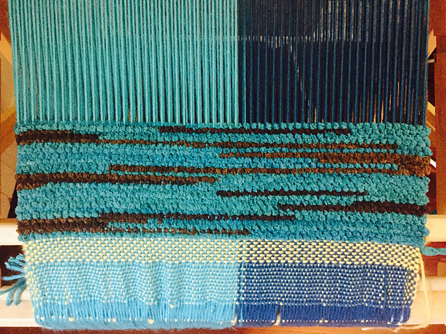 Ravelry: LSGcrafts' Double Weave Rug on Rigid Heddle Loom