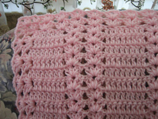 Ravelry: Pink Moscato Double Shell pattern by Roseanna Beck