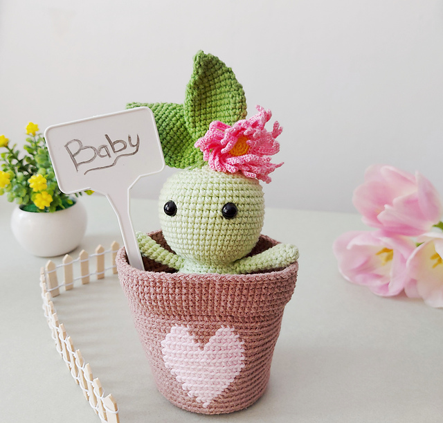 Ravelry: Baby plant pattern by Lyubov Kholkina