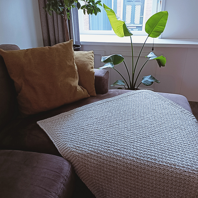 Ravelry: Nordic Winter Throw pattern by Eva van Gerner