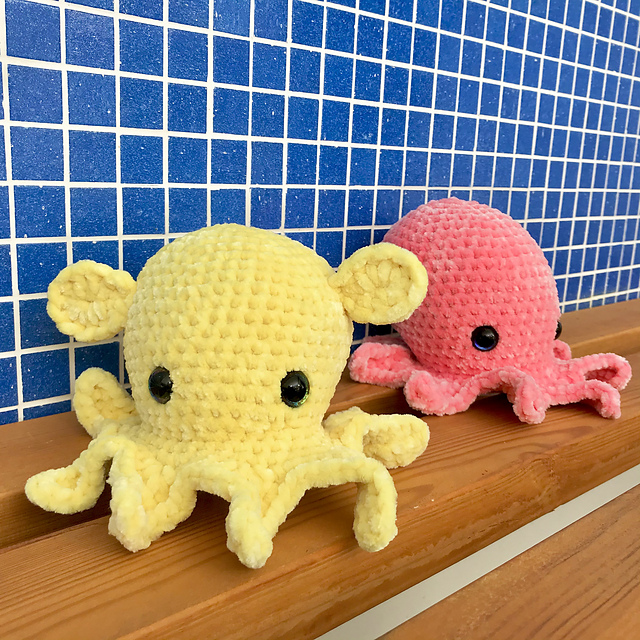 Ravelry: Dumbo / Baby Octopus pattern by Lucienne Crochet