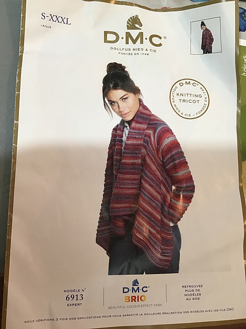 Ravelry: 6913 CARDIGAN pattern by DMC