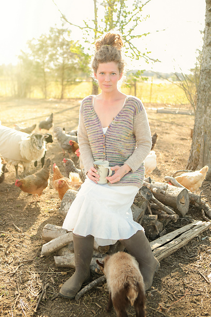 Ravelry: Morning Cuppa Cardigan pattern by Amanda Hester Smith