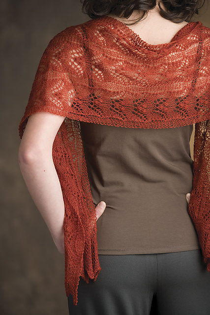 Ravelry: Triinu Scarf pattern by Nancy Bush