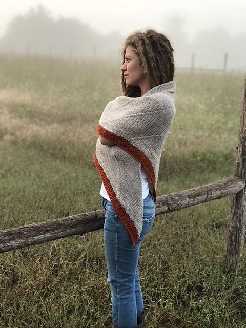 Ravelry: Moth to a flame shawl pattern by Amanda Hester Smith