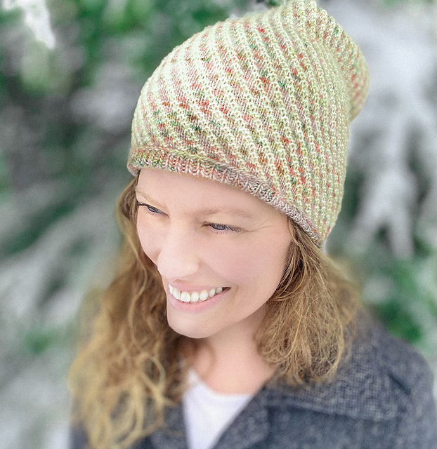 Ravelry: Two Skein Twist Hat pattern by Amanda Hester Smith