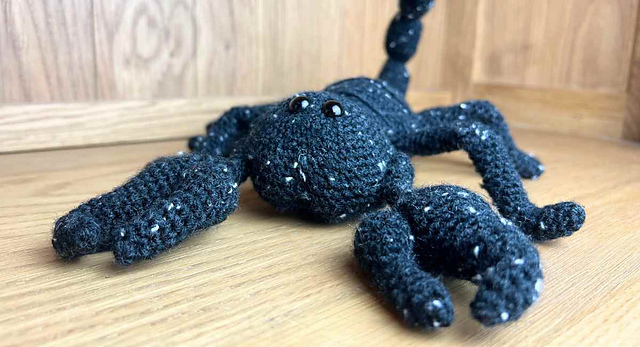 Ravelry: Cute Crochet Scorpion pattern by Lucy Kate