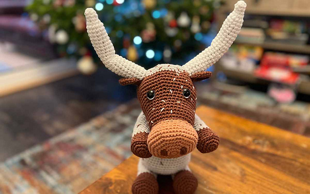 Ravelry: Crochet Texas Longhorn Cow pattern by Lucy Kate