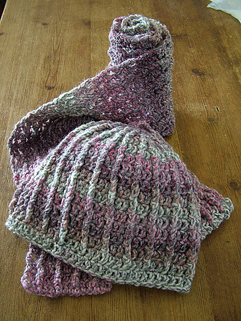 Ravelry: Ribbed Crochet Hat pattern by Lucy Croft