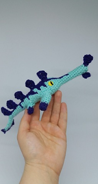 Ravelry: Subnautica Stalker pattern by Blue Fox Paws