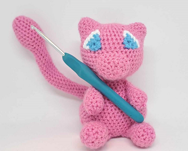 Ravelry: Pokemon Mew pattern by Blue Fox Paws