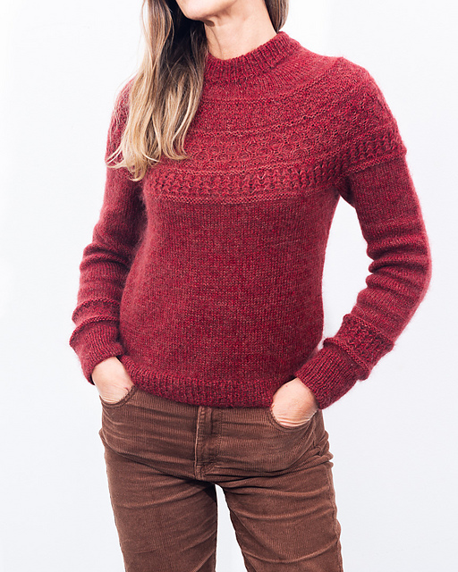 Ravelry: Shall We Dance? Sweater pattern by Luisa Puccini